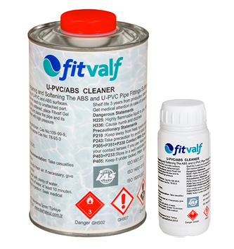 Fitvalf u-pvc / abs cleaner